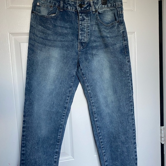 Boohoo Mens | Jeans | Boohoo Mens Blue Relaxed Jeans With Straightleg ...